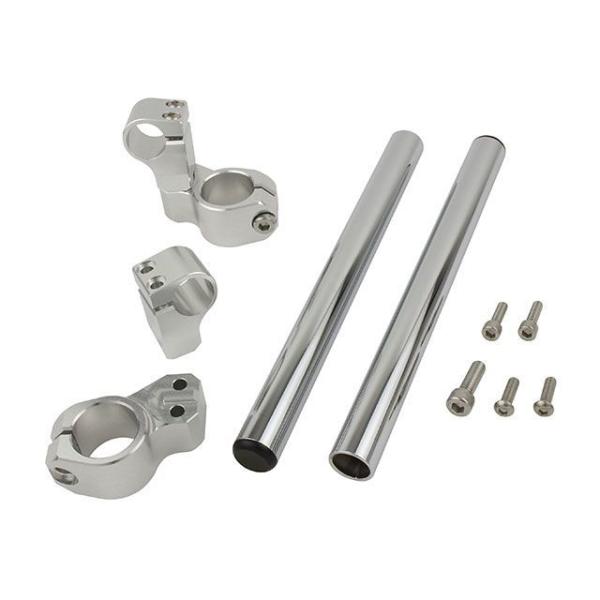 ●メーカー名：シフトアップ / SHIFTUP●商品名：セパレートハンドルキット/バーエンド無し（シルバー）メーカー品番：280061-03JANコード：4580425071336GSX-R125シルバー垂れ角約10°（純正約2°）/前方＋...