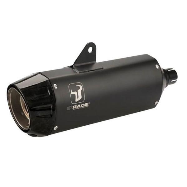 ●メーカー名：アイエックスレース / IXRACE●商品名：HONDA XL 750 TRANSALP 2023 スリップオンマフラー DESERT BLACKメーカー品番：IX-BH6039CBJANコード：4582664320732XL...