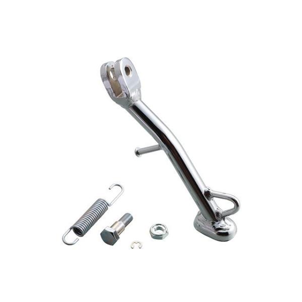 ●メーカー名：キタコ / KITACO●商品名：サイドスタンド H-168（メッキ）メーカー品番：656-1010168JANコード：4990852127702その他のモデルメッキスタンドアーム径：φ17.5車種専用設計で、ボルトオン装着！...