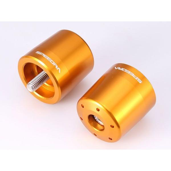 ●メーカー名：SPEEDRA(スピードラ)●商品名：ハンドルバーエンド タイプ1 X350/X500●カラー ゴールドメーカー品番：ABEBHB01GDJANコード：4580556224700X350X500その他のモデル備考■高強度アルミ...