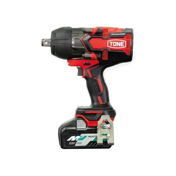 ●メーカー名：トネ / TONE●商品名：コードレスインパクトレンチメーカー品番：CIW61100JANコード：4953488429770本体：221×296×92（バッテリー装着時）取扱説明書、リチウムイオンバッテリー2個、充電機、収納ケ...