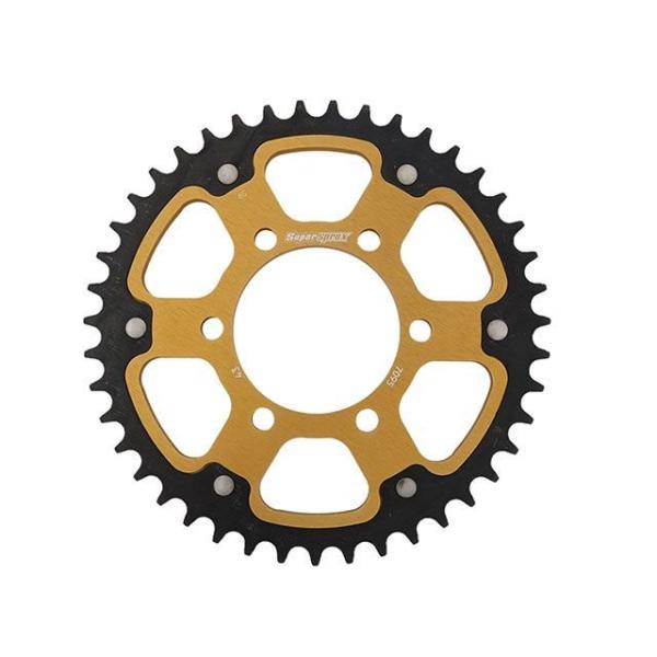 ●メーカー名：スーパースプロックス / Supersprox●商品名：リア スプロケット（ステルス）7095-43T（ゴールド）メーカー品番：RST-7095:43-GLDJANコード：8592165094632その他のモデルゴールドスプロ...