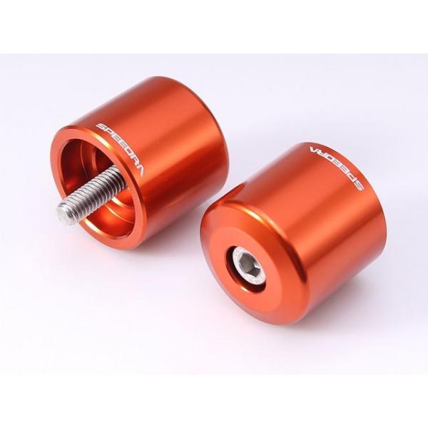 ●メーカー名：SPEEDRA(スピードラ)●商品名：ハンドルバーエンド タイプ2 X350／X500●カラー オレンジメーカー品番：ABEBHB02OEJANコード：4580556225417X350X500その他のモデル仕様外径：29.8...