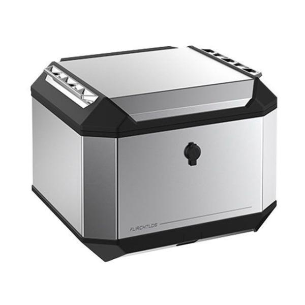 ●メーカー名：フルヒトロス / FURCHTLOS●商品名：リアボックス 50L RANGER TOP CASE トップケース バイク用 アルミ製 防水 大容量 収納（エアロ アルミ）メーカー品番：FU01TCXX005000EXJANコー...