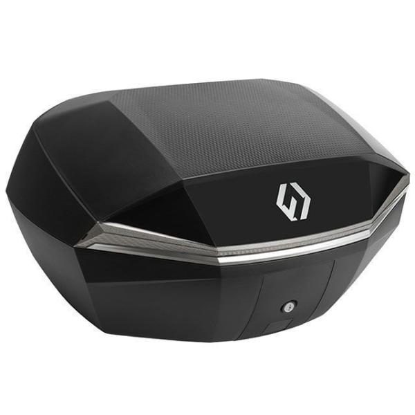 ●メーカー名：フルヒトロス / FURCHTLOS●商品名：リアボックス 48L SHIELD TOP CASE Lサイズ アップグレードバージョン トップケース バイク用（ブラック/シルバー）メーカー品番：FU11TCUP000L14EX...