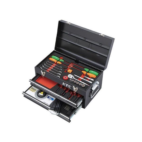 ●メーカー名：ケイティーシー / KTC(ケーティーシー)●商品名：SK34025XBK 40点組スタンダードセット（ブラック）メーカー品番：SK34025XBKJANコード：4989433986531ブラック入組点数：40差込角（sq）：...