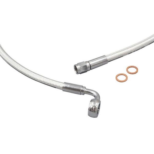 ●メーカー名：マグナム / MAGNUM●商品名：SCII 20in ABS用アッパーブレーキASSY 90°7/16inメーカー品番：・032193ハーレー汎用 メーカー品番AS37320カラー【メッシュ部分】Sterling Chrom...