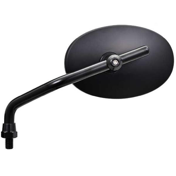 ●メーカー名：デイトナ / DAYTONA●商品名：ハイビジミラー 2ベントロッド OVAL（ブラック）メーカー品番：60625JANコード：4909449654446ブラック新保安基準条件付適合（2007年以降の車両は別途緩衝装置の取り付...