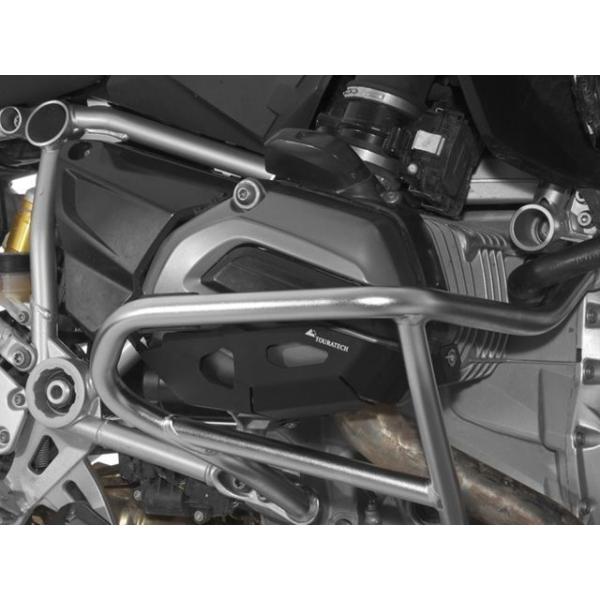 ●メーカー名：ツアラテック / TOURATECH(ツラーテック)●商品名：シリンダーヘッドガード【ブラック】 BMW純正クラッシュバー用 BMW R1200GS（2013-）/R1200GS Adventure（2014-）メーカー品番：...