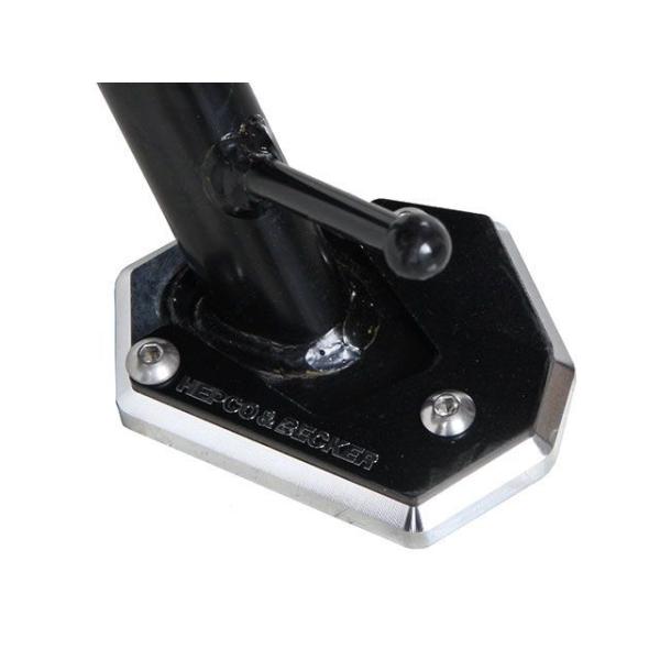 ●メーカー名：ヘプコ＆ベッカー / HEPCO＆BECKER(ヘプコアンドベッカー)●商品名：サイドスタンド エンラージメントメーカー品番：42119507 00 91JANコード：4549950758266CB125Rカラーシルバー/ブラ...