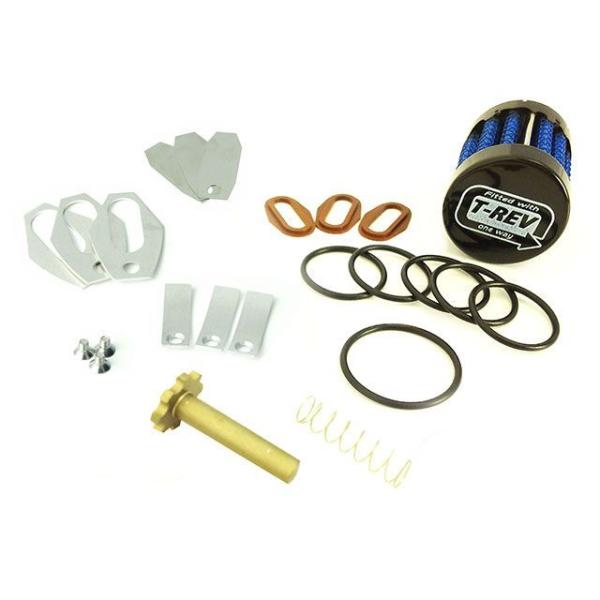 ●メーカー名：テラモト / TERAMOTO●商品名：T-REVαシステム 4輪フルオーバーホールキット-Z02メーカー品番：3044-Z02JANコード：4580663863168パッキン 3個パッキン押さえ板 3個リードバルブ 3枚ガイ...