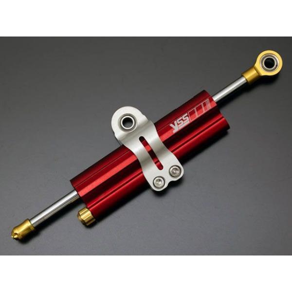 ●メーカー名：YSS / YSS RACING(ワイエスエスレーシング)●商品名：STEERING DAMER A-CLAMP 150mm EG188（レッド）メーカー品番：124-7840003JANコード：4589641374764汎用...