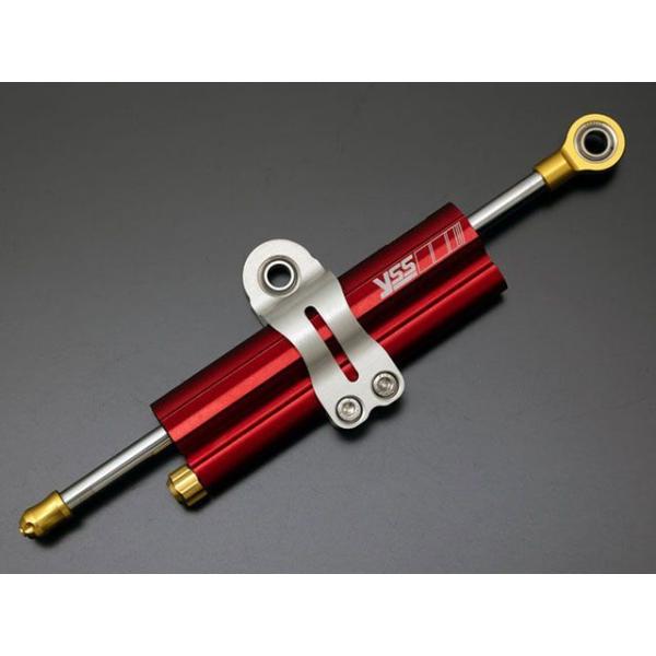 ●メーカー名：YSS / YSS RACING(ワイエスエスレーシング)●商品名：STEERING DAMER A-CLAMP 90mm EG188（レッド）メーカー品番：124-7830003JANコード：4589641374726汎用 ...