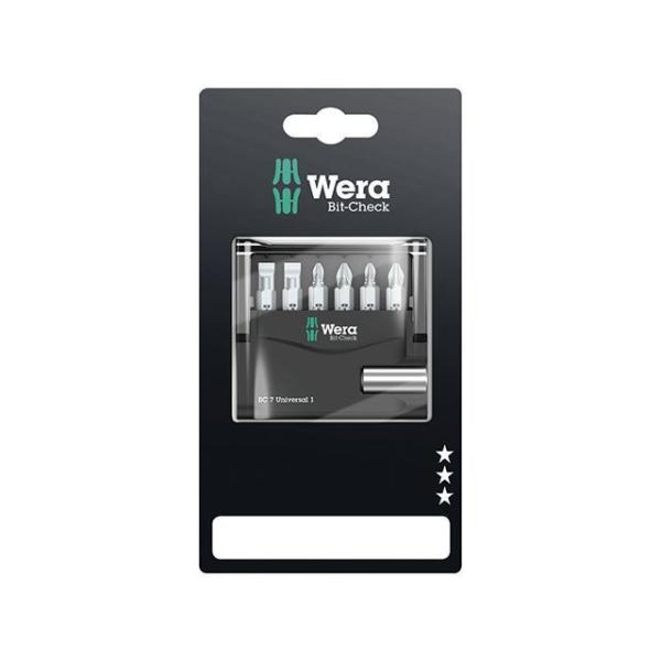 ●メーカー名：ヴェラ / WERA●商品名：073406 7点組 1/4HEX Bit-Checkビットチェック ビットホルダーセットメーカー品番：・073406JANコード：4013288036186入組数：7点差込角（inch）：1/4...
