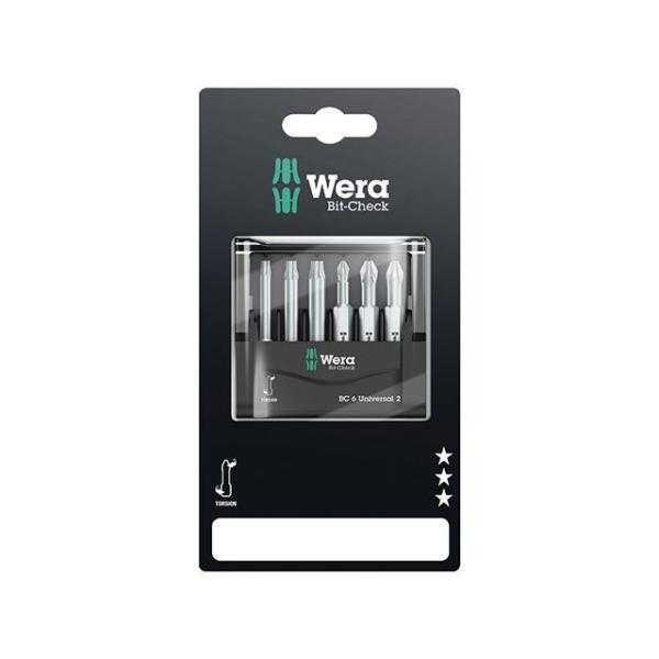 ●メーカー名：ヴェラ / WERA●商品名：073638 6点組 1/4HEX Bit-Checkビットチェック ビットセットメーカー品番：・073638JANコード：4013288155245入組数：6点ビット全長（mm）：各50セット内...
