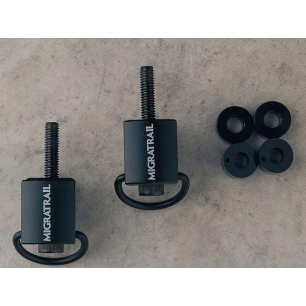 ●メーカー名：ミグラトレイル / MIGRATRAIL●商品名：サイドラゲッジフック 2pcs ハイエース（ブラック）メーカー品番：D9010JANコード：4547836570988カラー：ブラック荷室の側面へ加工無しで簡単に装着できる荷掛...