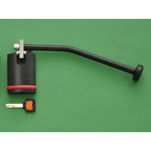 ●メーカー名：加藤製作所 / katochain(カトウセイサクジョ)●商品名：如意棒ロック Fタイプ●カギ種別：NE14HKG-2000.7kg『盗難防止用にチェーンを付けたいのだが？隙間が無い』そこで考えたのが『如意棒ロック』。小さな隙...