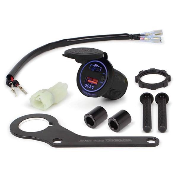 ●メーカー名：SP武川 / SP TAKEGAWA(スペシャルパーツタケガワ)●商品名：USBチャージャーシガータイプステーセットメーカー品番：・05-13-0004JANコード：4514162849897DAX125 ダックス125MON...