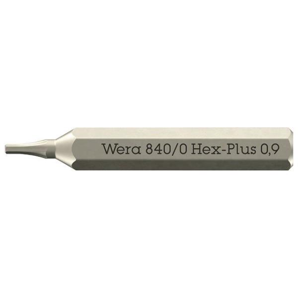 ●メーカー名：ヴェラ / WERA●商品名：58108 精密ビット 刃先寸法0.9mm 全長30mm 六角差込4mm（He Plus）メーカー品番：58108JANコード：4013288234537刃先寸法（mm）：0.9軸径（Φmm）：2...