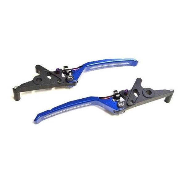 ●メーカー名：KN企画 / kn926(ケイエヌキカク)●商品名：AR APEXX 調整式ブレーキレバー左右セット シグナスグリファスABS/X FORCE（ブルー）メーカー品番：AP-10303-KNJANコード：458063031012...