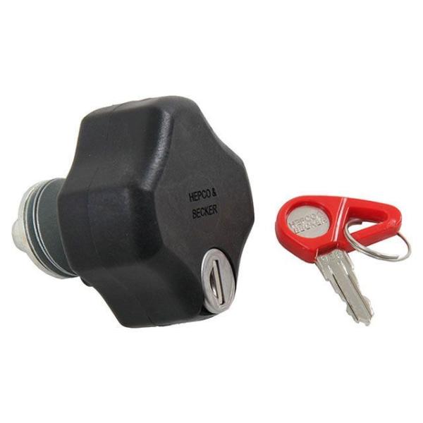 ●メーカー名：ヘプコ＆ベッカー / HEPCO＆BECKER(ヘプコアンドベッカー)●商品名：lockable Lock it 盗難防止ロック 1個 キーNo909メーカー品番：151050-909JANコード：4550646242983【...