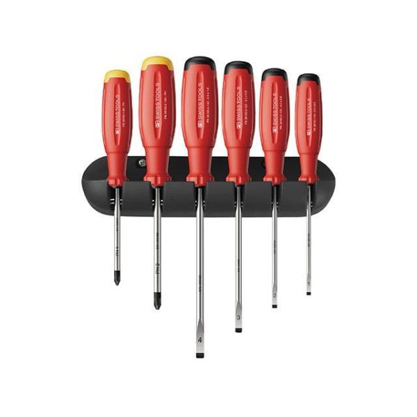 ●メーカー名：PBスイスツールズ / PBSWISSTOOLS(ピービースイスツールズ)●商品名：38244.H スイスグリップEVO 6本組 ドライバーセットメーカー品番：38244.HJANコード：7610733296637質量（g）：...