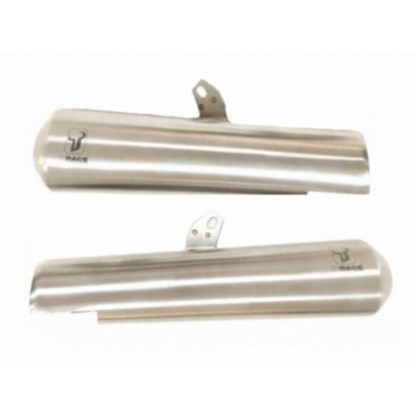 ●メーカー名：アイエックスレース / IXRACE●商品名：ロイヤルエンフィールド GT650/INT650 スリップオンマフラー 左右2本出 CATALYZED MKメーカー品番：IX-AR5105SSKKJANコード：458266432...