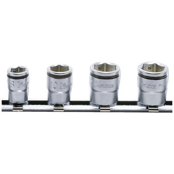 ●メーカー名：コーケン / Ko-ken●商品名：KH-RS2450MS/4 4点組 1/4SQ ナットグリップ付ソケット・レールセットメーカー品番：KH-RS2450MS/4JANコード：4582327377776全長（mm）：18.20...