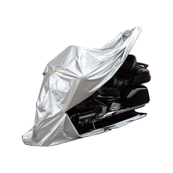 ●メーカー名：マルト / MARUTO●商品名：バイク用フルカバー 底付 サイドスタンド用 4L シルバー FC-4L38500メーカー品番：FC-4L38500JANコード：4516076039937GOLDWING GL1800/GL1...