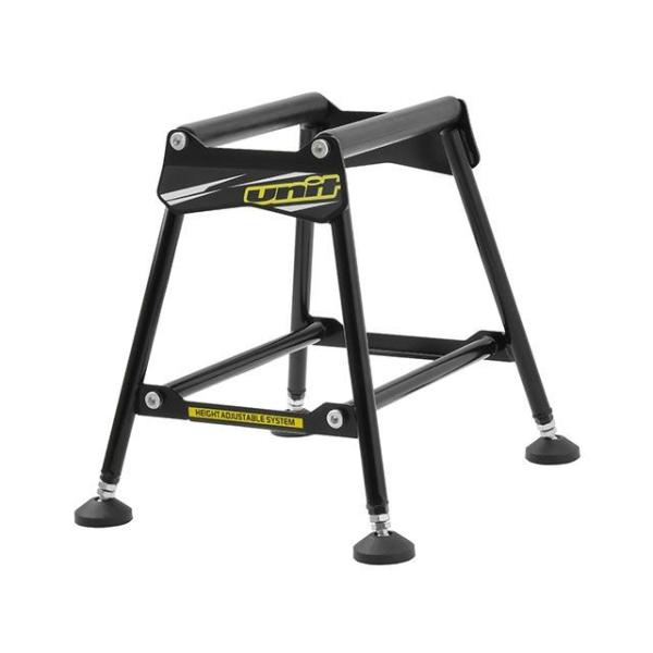 ●メーカー名：ユニット / unit●商品名：フィットスタンド A2210 トレー無し（ブラック）メーカー品番：G7556JANコード：4547836592492カラー：ブラックサイズ：幅385 × 奥行430 × 高さ405〜460 （m...