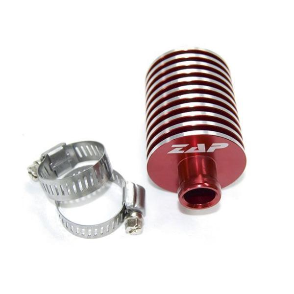 ●メーカー名：ザップテクニクス / ZAPTECHNIX●商品名：ZAPユニバーサルラジエーターホースアダプター（レッド）●サイズ：全長10cm（フィン6.2cm）×幅5cm汎用 全長10cm：（フィン部長6cm/ホースジョイント部長2cm...