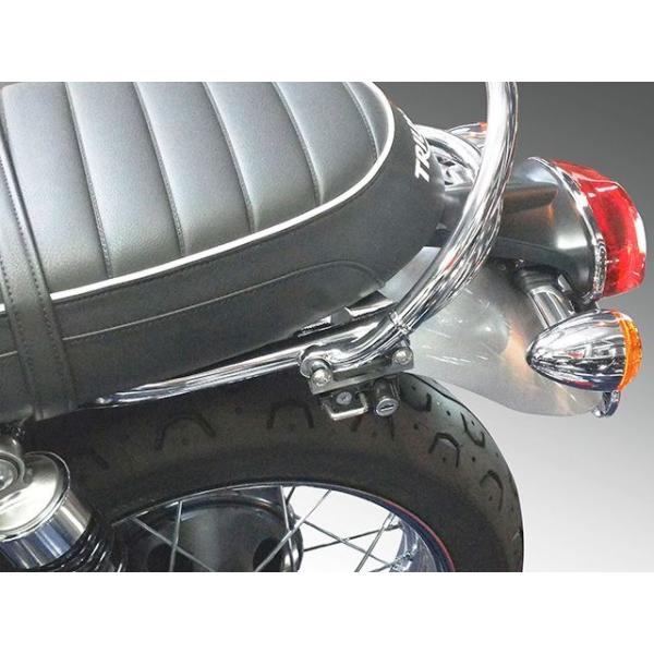 ●メーカー名：キジマ / KIJIMA●商品名：ヘルメットロック（ブラック）メーカー品番：HTR-05007JANコード：4934154893200Bonneville T120 ボンネビルT120スチール製ブラック仕上げ左側マウントレール...