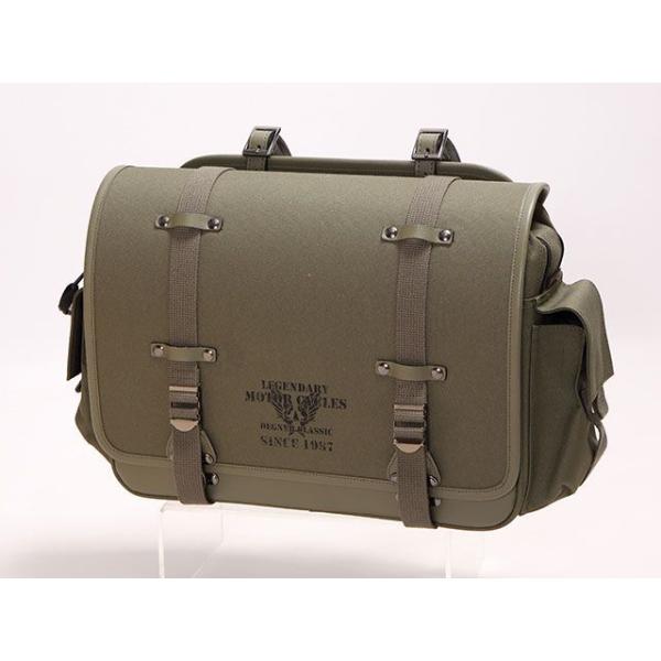 ●メーカー名：デグナー / DEGNER●商品名：NB-132 ミリタリーテイストナイロンサドルバッグ（カーキ）メーカー品番：NB-132-KKJANコード：4524486068577カーキPVC（合成皮革）12L縦30×横45×厚み12（...