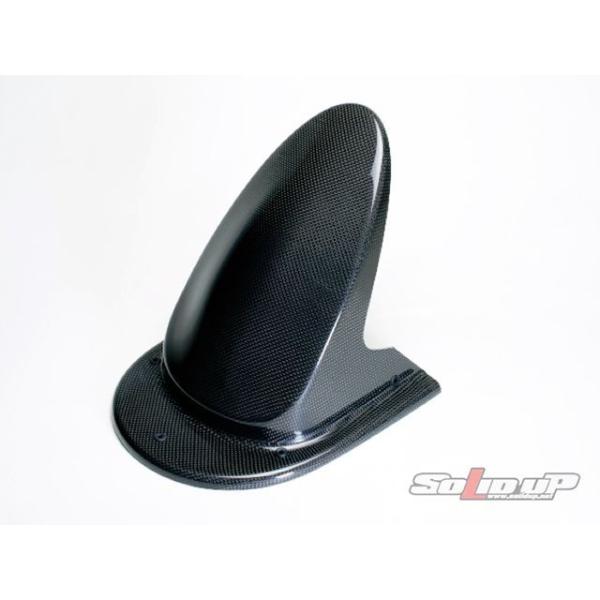 ●メーカー名：ソリッドアップ / SOLID UP●商品名：エイプ（Gクラフト製スイングアーム）用 リアフェンダー●素材：CFRP製/カーボン/平織りクリアーゲルコートメーカー品番：AO-06CApe100 エイプ100タイラップ×5 グロ...