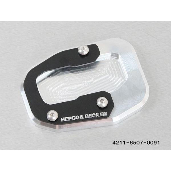 ●メーカー名：ヘプコ＆ベッカー / HEPCO＆BECKER(ヘプコアンドベッカー)●商品名：サイドスタンドエンド BMW用（ブラック）メーカー品番：4211-6507-0091JANコード：4042545652845G310GSブラック悪...