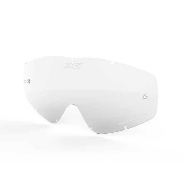 ●メーカー名：イクスブランド / EKS Brand●商品名：GOX アンチフォグコーティング 、クリアレンズメーカー品番：067-40100レンズ：クリア■ティアオフピンはハードコート加工されたポリカーボネートレンズ上にあり、使い勝手や機...