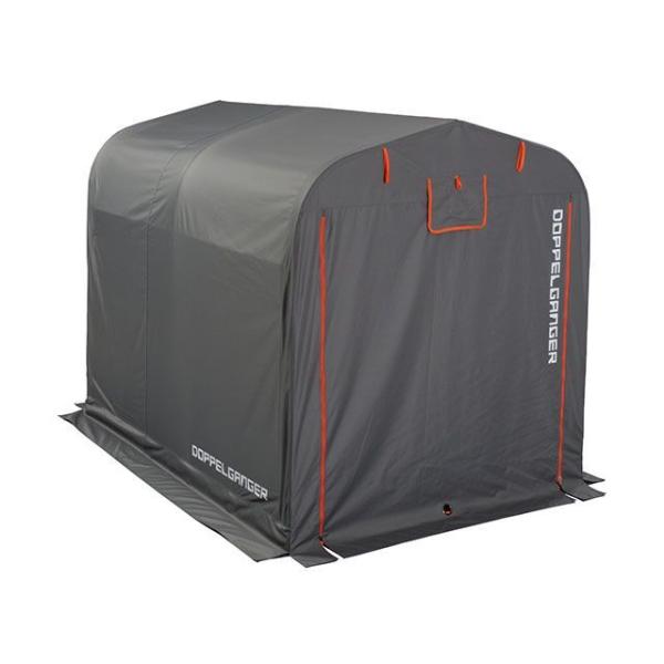 ●メーカー名：ドッペルギャンガー / DOPPELGANGER●商品名：ストレージバイクガレージL（グレー×オレンジ）メーカー品番：DCC330L-GYJANコード：4589946136548※北海道・沖縄・離島は配送不可となります。グレー...