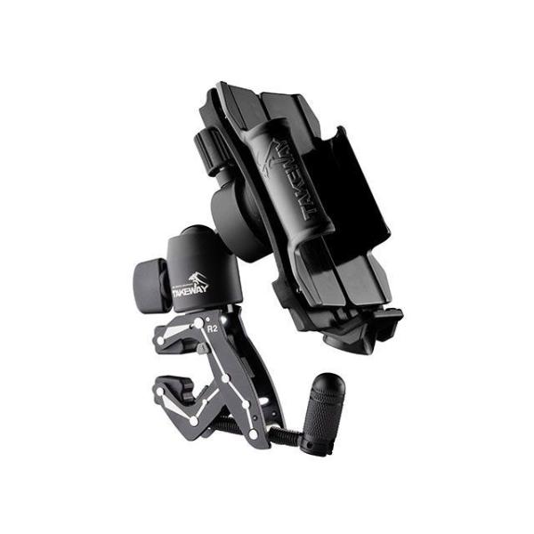 ●メーカー名：リーフイー＆テイクウェイ / LeFH-e＆TAKEWAY(リーフイーアンドテイクウェイ)●商品名：エフロック ユニバーサルベストクランプ スマホホルダー＆アクションカメラクランプセットメーカー品番：850000JANコード：...