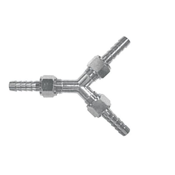 ●メーカー名：ヤマトエンジニアリング / YAMATO ENGINEERING●商品名：YHJ-9 Y型ホースジョイント φ9メーカー品番：YHJ-9JANコード：4562335567574真鍮（ニッケルメッキ）■サイズ（φmm）：9x9x...