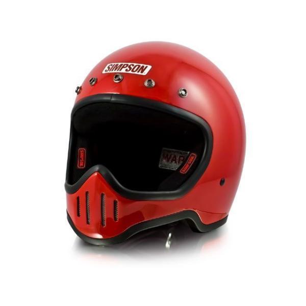 ●メーカー名：シンプソン / SIMPSON●商品名：MODEL50 ヘルメット●カラー レッド サイズ 61-62cmメーカー品番：3309206162JANコード：4562363243167PSC/SG（全排気量適合）57-58cm：ス...