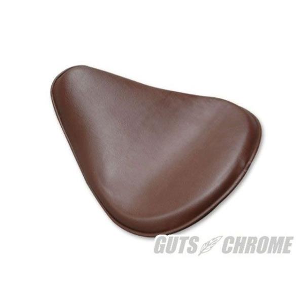 ●メーカー名：マクスポート / MAXSPORT●商品名：ソロシート（ブラウン）メーカー品番：2500-2002ハーレー汎用 ブラウンMade in PHILIPPINE後方アップ 合皮（縦約310mm×横約240mm） リア2本ボルトピッ...