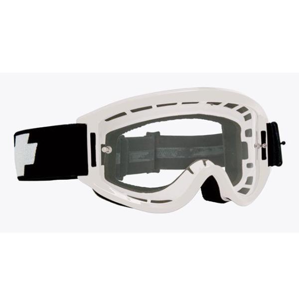●メーカー名：スパイ / SPY●商品名：BREAKAWAY モトクロスゴーグル（WHITE-CLEAR w/POSTS）JANコード：648478760103WHITE-CLEAR w/POSTSコストパフォーマンスを追求した、エントリー...
