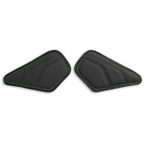 ●メーカー名：ルイモト / LUI MOTO●商品名：タンクリーフ/Sport ニーグリップパッド●カラー：TEC-GRIP/CFブラック/ライムグリーンステッチメーカー品番：LM-L0500521JANコード：4589678413023N...