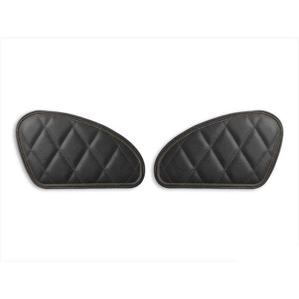 ●メーカー名：ルイモト / LUI MOTO●商品名：タンクリーフ/Diamond ニーグリップパッド●カラー：TEC-GRIP/ビンテージブラック/ゴールドステッチメーカー品番：LM-L0900624JANコード：458967841414...