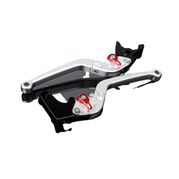 ●メーカー名：SPEEDRA(スピードラ)●商品名：アルミビレットアジャストレバーセット スタンダード可倒式（レバー本体：マットシルバー）●アジャスター：マットレッドメーカー品番：LVAM002SR-RDJANコード：45899950671...