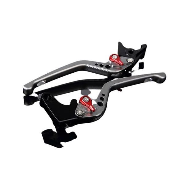 ●メーカー名：SPEEDRA(スピードラ)●商品名：アルミビレットアジャストレバーセット 3Dロング（レバー本体：マットチタン）●アジャスター：マットレッドメーカー品番：LVEM002TM-RDJANコード：4589995230525CB4...