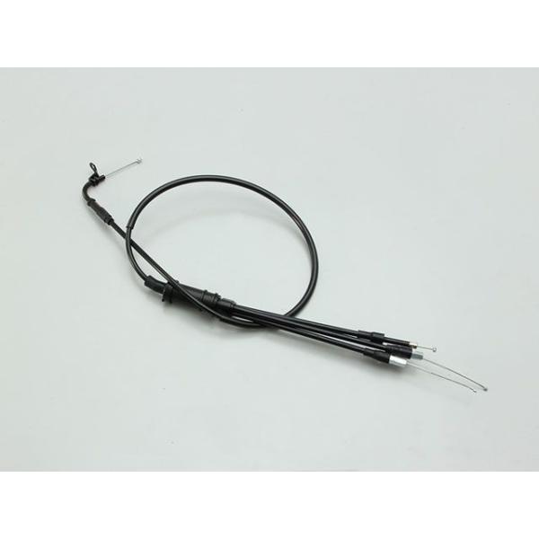 ●メーカー名：ハリケーン / HURRICANE●商品名：ロングスロットルケーブル（ブラック） アウター長1070mmメーカー品番：HB6348-11JANコード：4936887019988R1-Zブラック150mmロングアウター長さ107...