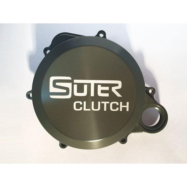 ●メーカー名：スータークラッチ / SUTERCLUTCH●商品名：SUTER スーター ビレットクラッチカバーメーカー品番：004-55503FE 350SUTER スーター 製 T6で処理されたアルミ材から削り出したクラッチカバー。純正...