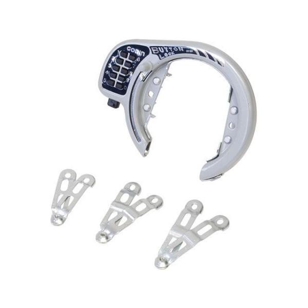 ●メーカー名：五輪工業 / GORIN(ゴリン)●商品名：GR-520 プッシュ式リング錠メーカー品番：50300071JANコード：4939168314086GR-520シルバー取り付けバンド：13mm用、16mm用、19mm用軽快車から...