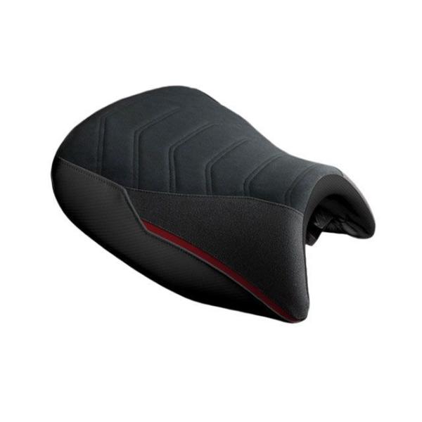 ●メーカー名：ルイモト / LUI MOTO●商品名：フロント シートカバー Technikメーカー品番：LM-8101103JANコード：4589678388987K1600GTスウェード/TEC-GRIP/ディープレッド/CFブラックT...